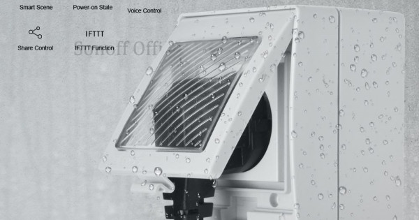 SONOFF S55 étanche IP55 Wifi prise de courant intelligente, minuterie extérieure AU/EU/UK/US/ZA ...